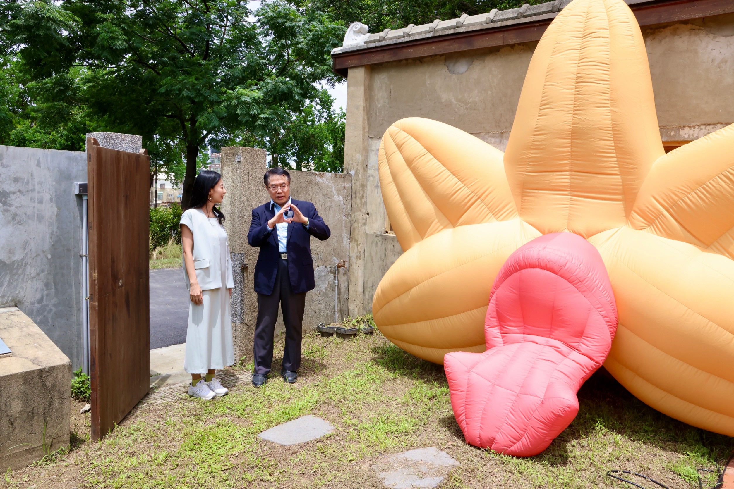 大久保麻里子來探班，市長開箱巷仔Niau~ | 校本部活動 | 校本部 | 臺灣文博會在臺南